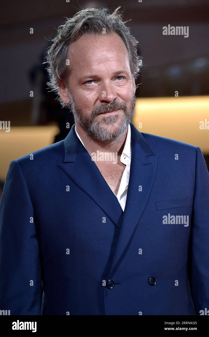 Venice, Italy. 08th Sep, 2023. Peter Sarsgaard attends a red carpet for ...