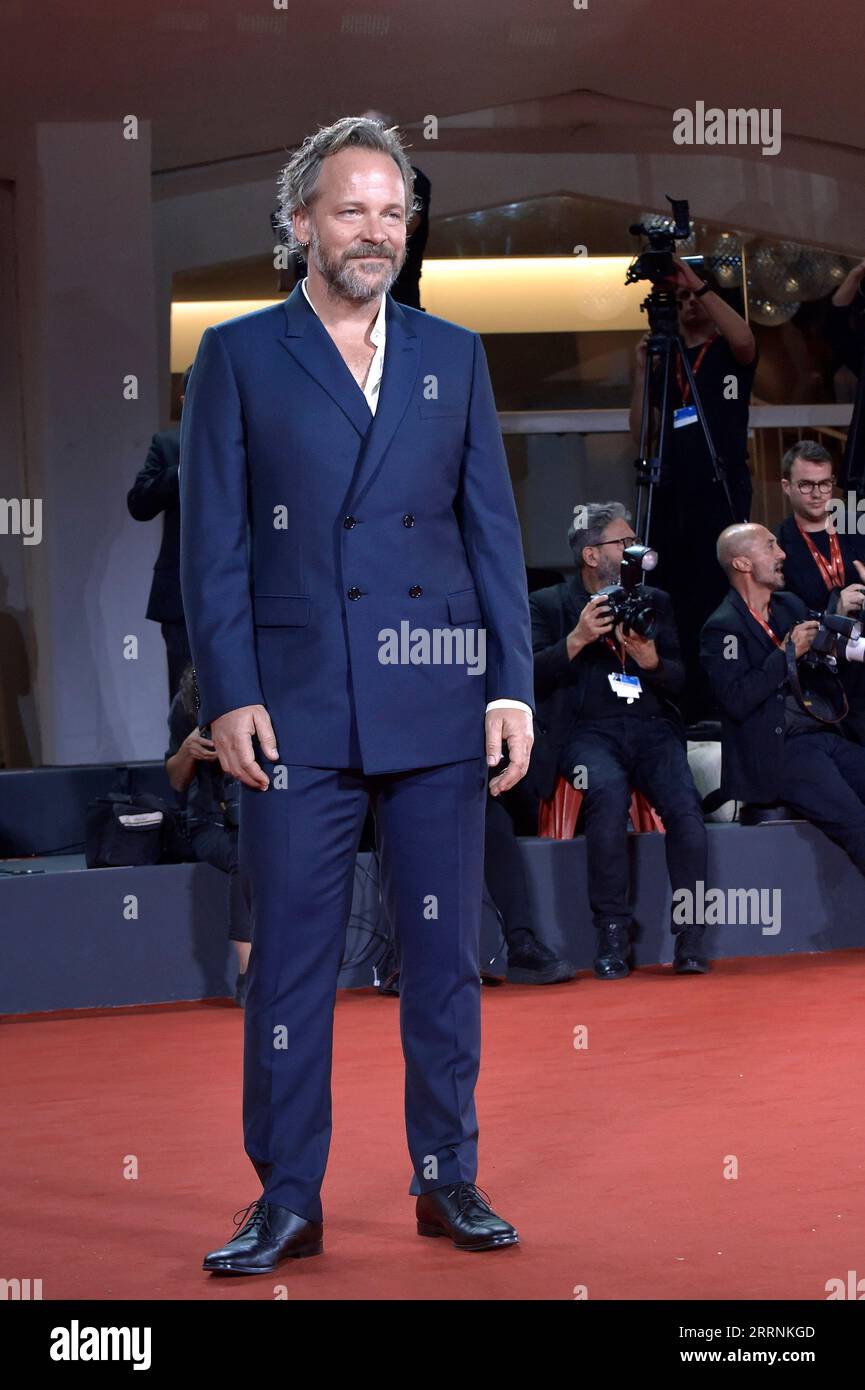 Venice, Italy. 08th Sep, 2023. Peter Sarsgaard attends a red carpet for ...