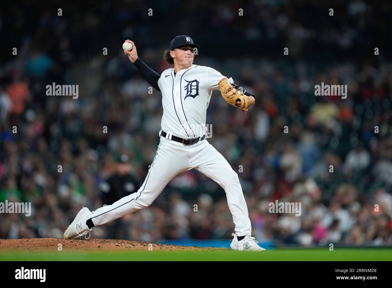 Detroit Tigers pitcher Reese Olson throws against the Chicago White Sox ...