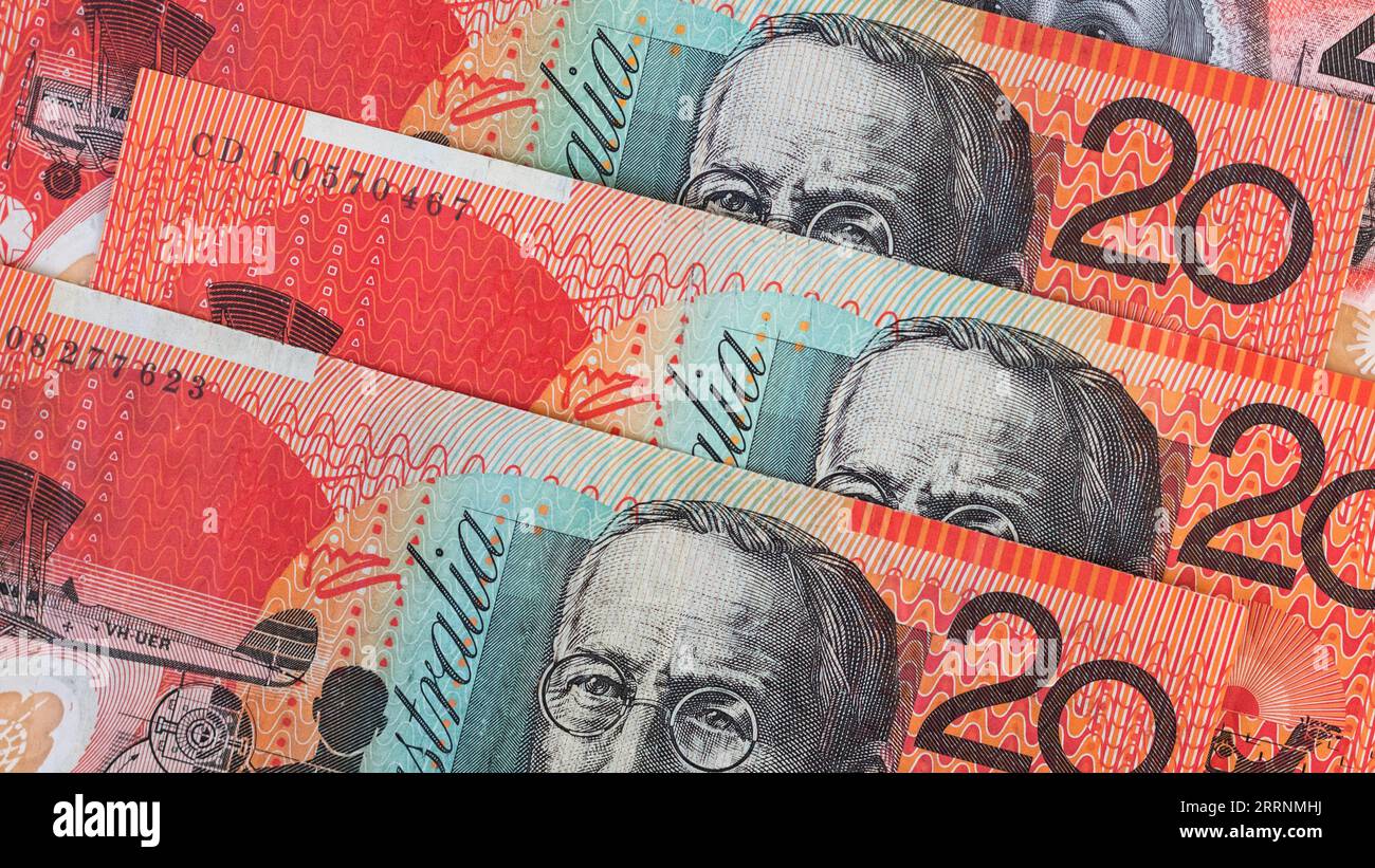 Australian banknotes hi-res stock photography and images - Alamy