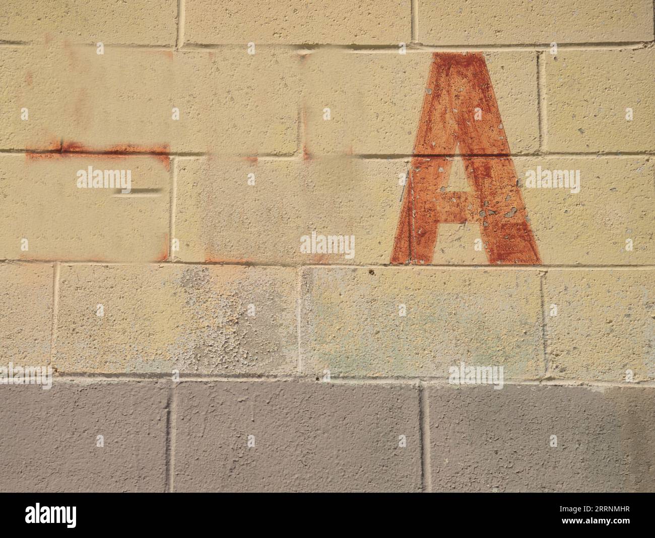 Old worn letter A, showing its age, pattern, lines and boldly grabbing ...
