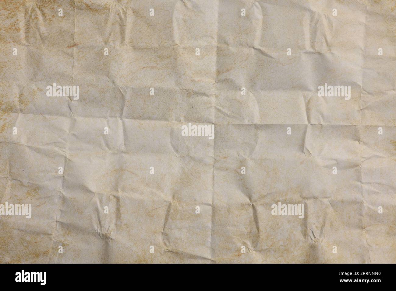 Texture of crumpled parchment paper as background, top view Stock Photo ...