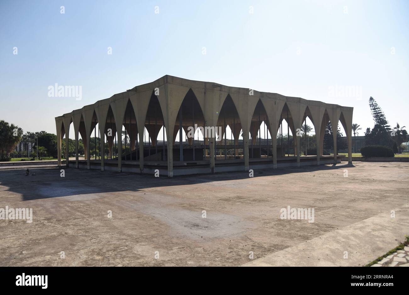 230126 -- TRIPOLI, Jan. 26, 2023 -- Photo taken on Jan. 26, 2023 shows the Lebanese pavilion of ...