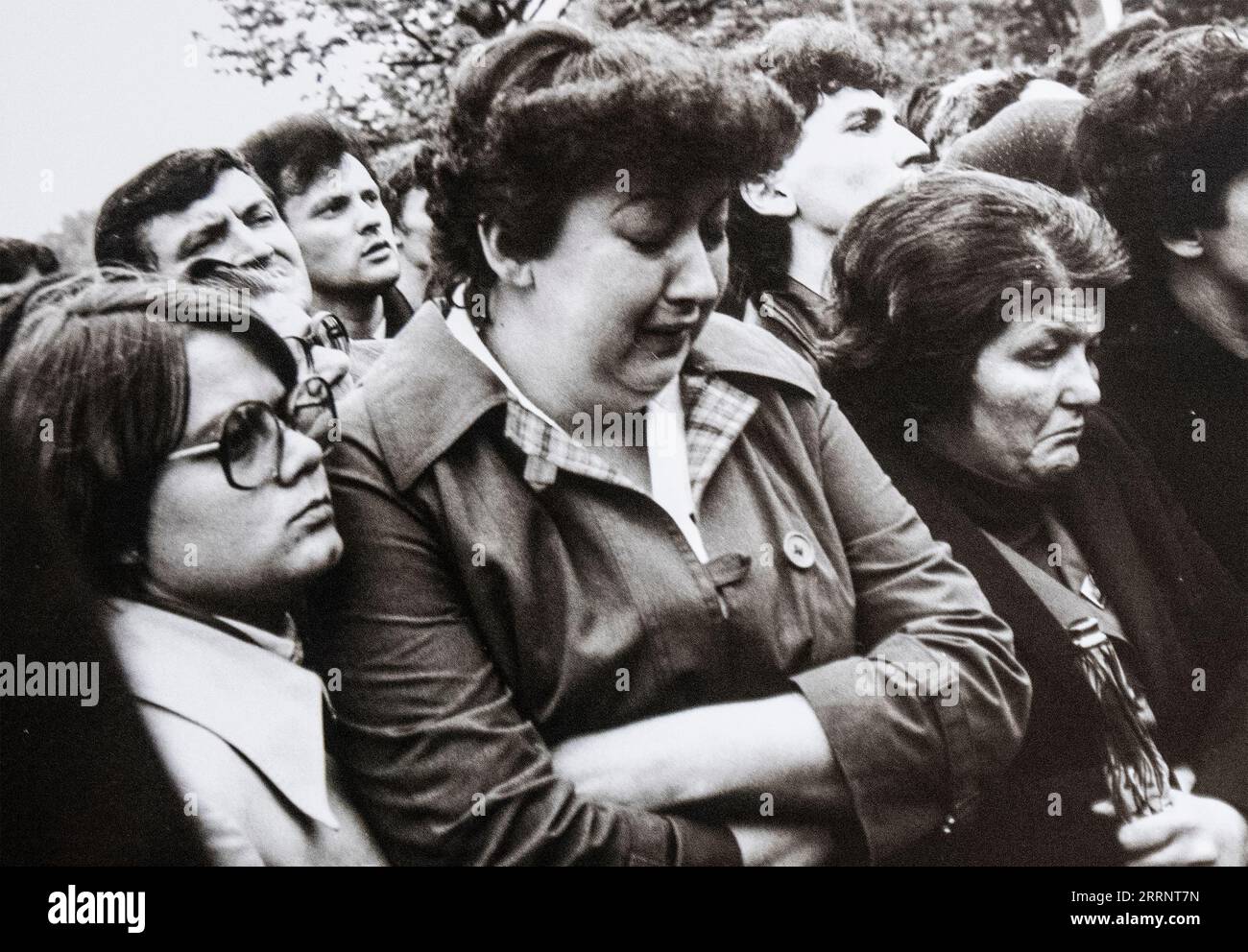 Josip Broz Tito funeral at the House of the National Assembly. Belgrade ...