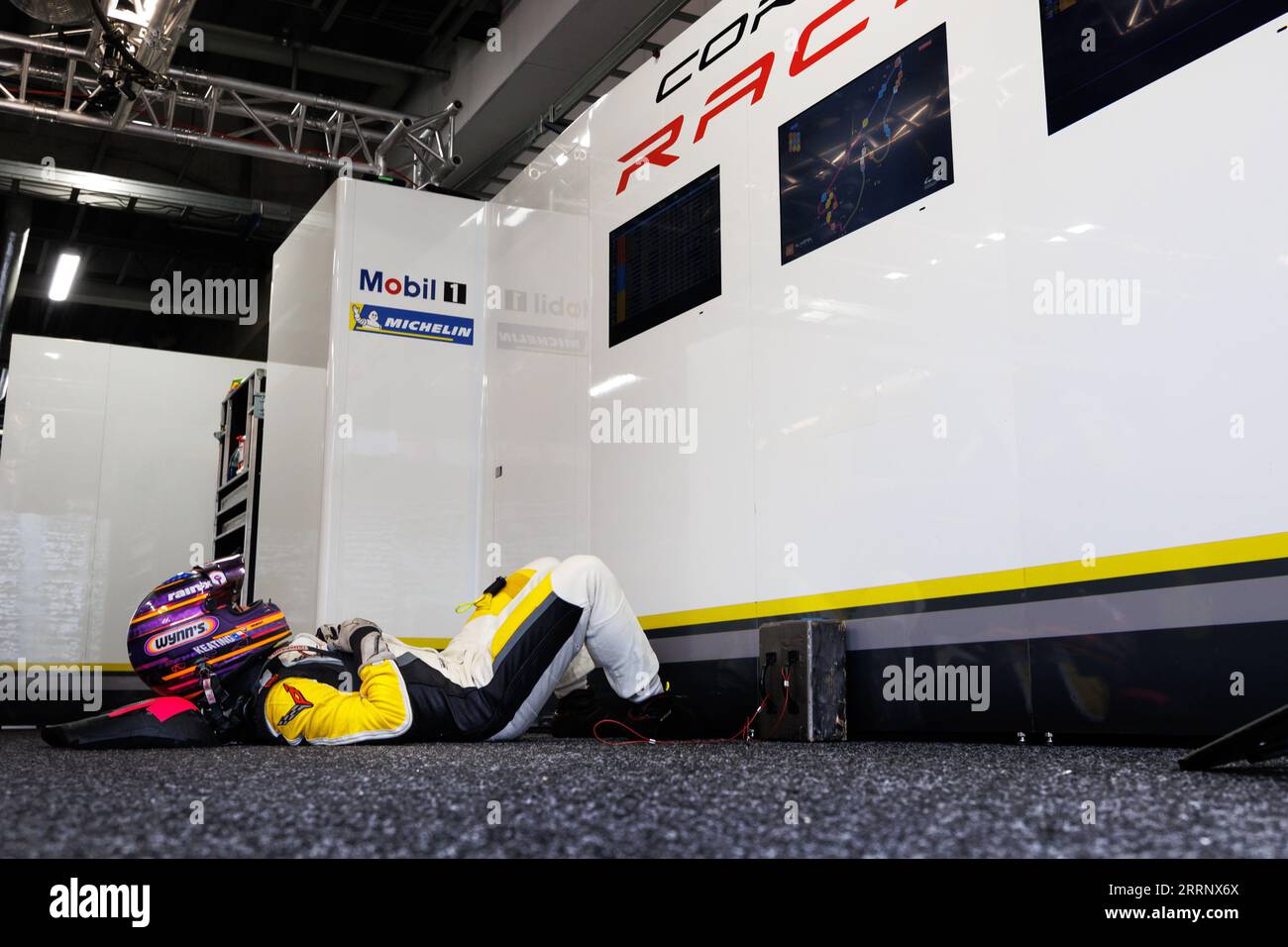 KEATING Ben (usa), Corvette Racing, Chevrolet Corvette C8.R, portrait ...