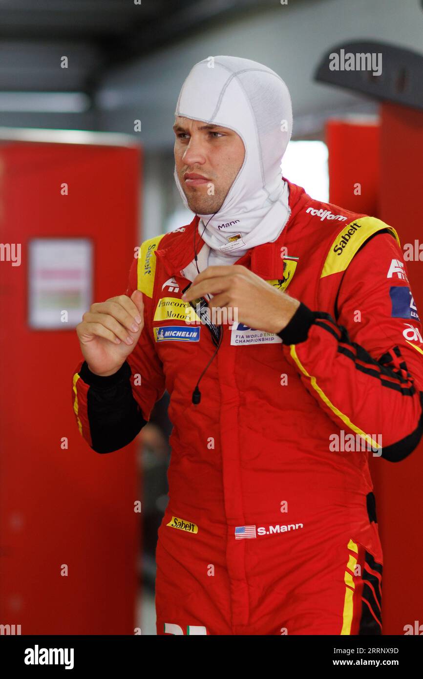 MANN Simon (usa), AF Corse, Ferrari 488 GTE Evo, portrait during the 6 ...
