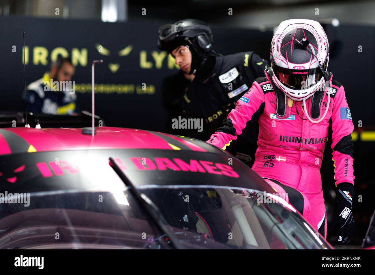 GATTING Michelle (dnk), Iron Dames, Porsche 911 RSR - 19, portrait ...
