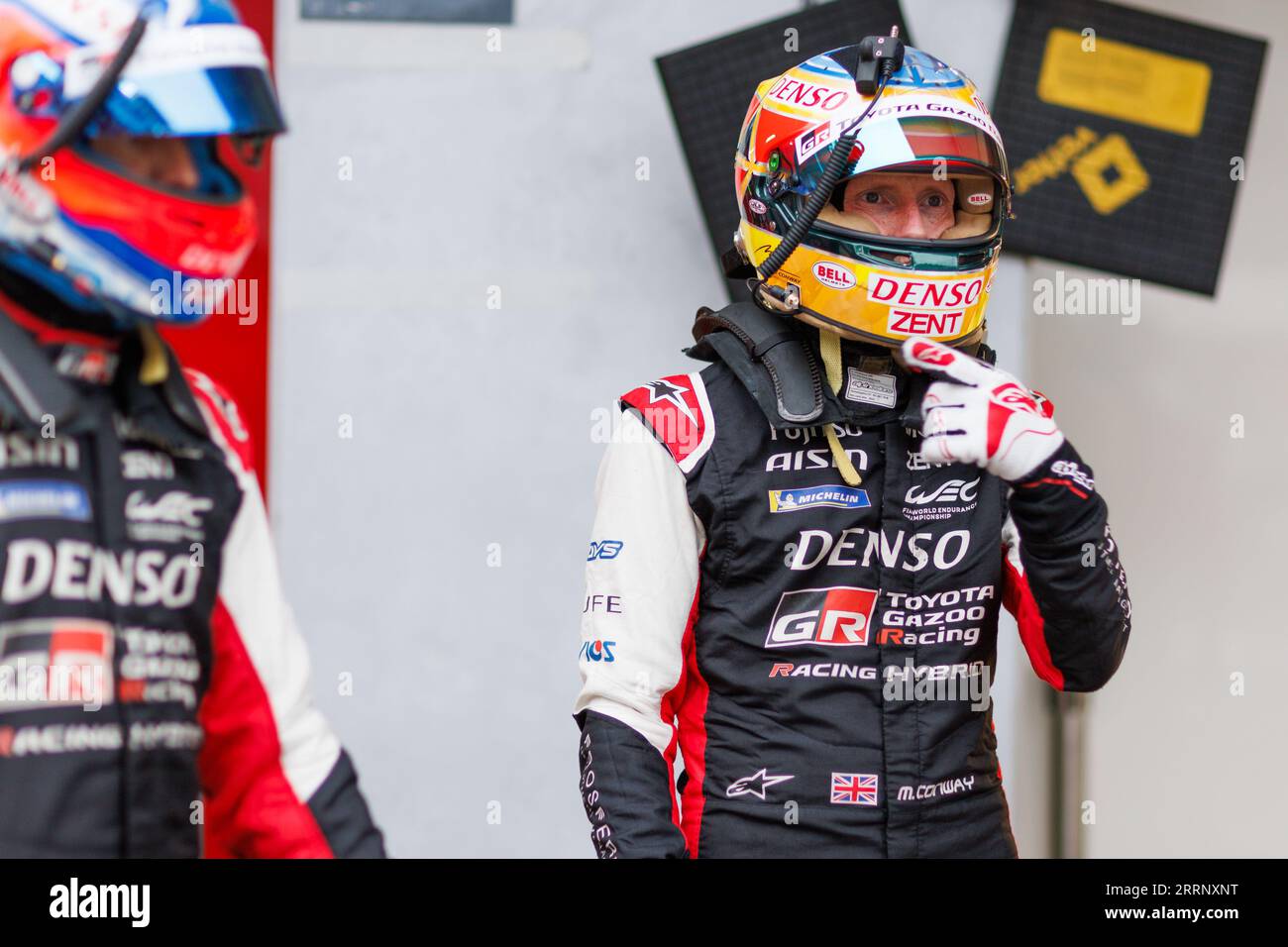 CONWAY Mike (gbr), Toyota Gazoo Racing, Toyota GR010 - Hybrid, portrait ...