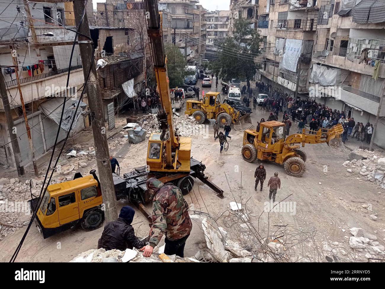 Aleppo earthquake hi-res stock photography and images - Alamy