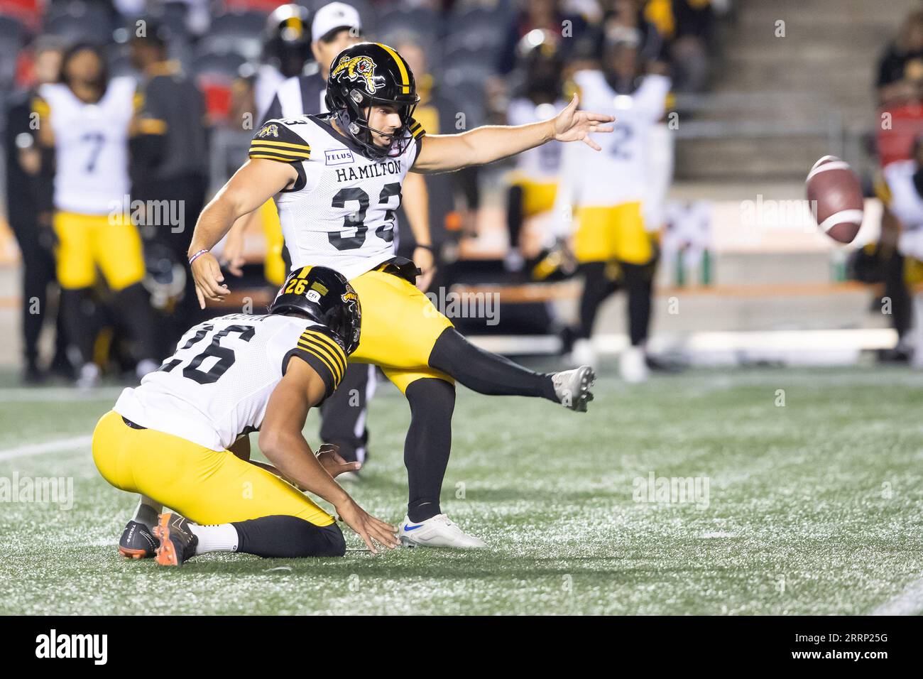 Football cfl field hi-res stock photography and images - Alamy