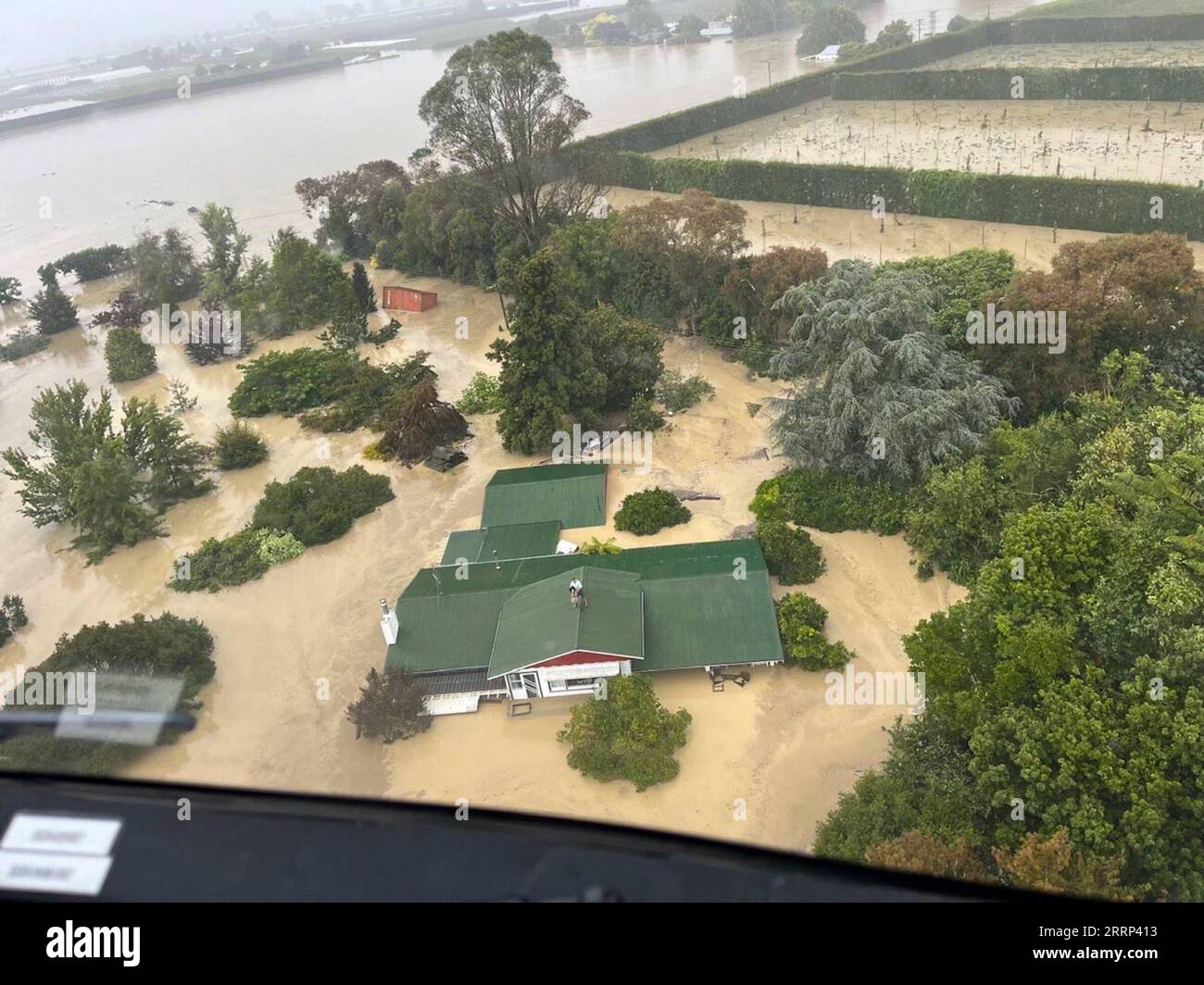 Cyclone gabrielle new zealand hi-res stock photography and images - Alamy