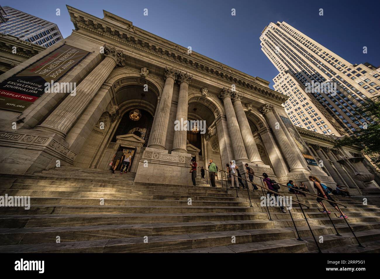 New York Public Library Manhattan New York, New York, USA Stock Photo ...