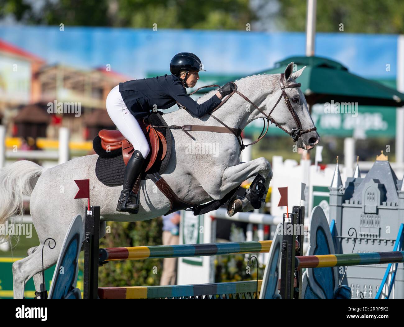 Calgary, Alberta, Canada, 8 September 2023. Hannah Selleck (USA) riding ...