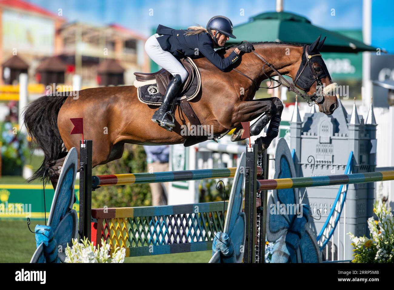 Calgary, Alberta, Canada, 8 September 2023. Katie Laurie AUS riding ...