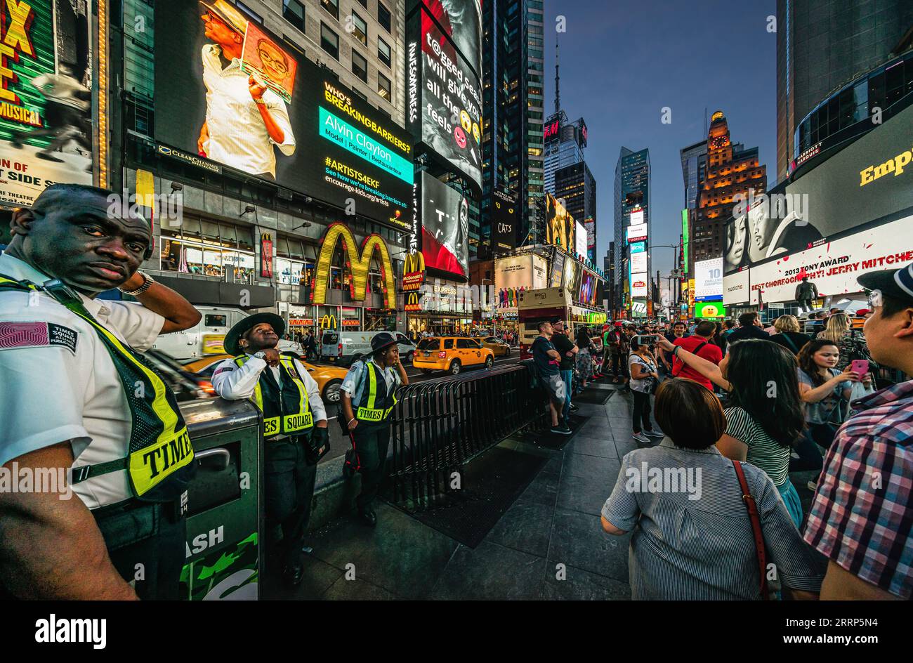 Times Square Theater District Manhattan New York, New York, USA Stock ...