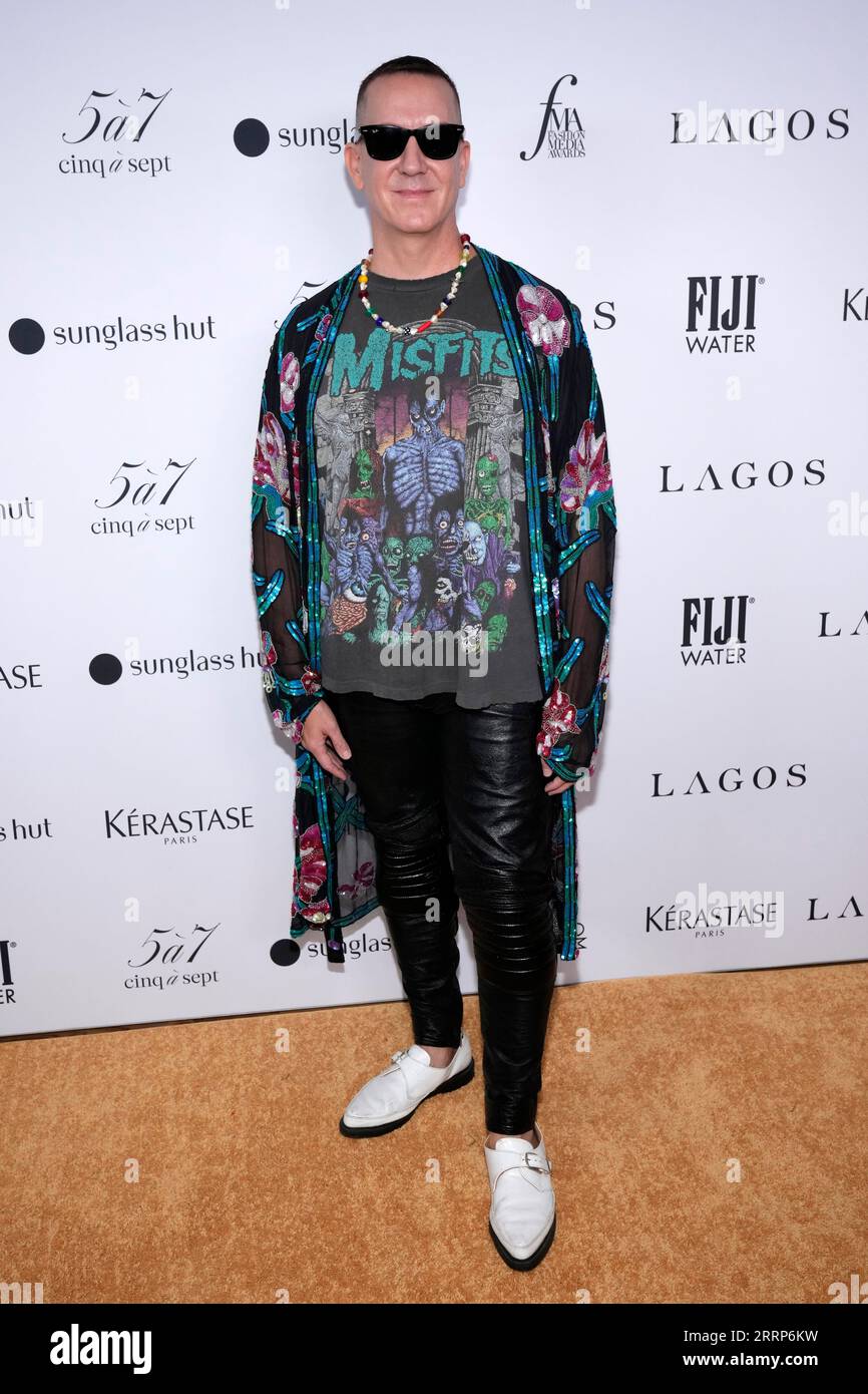 Jeremy Scott attends the Daily Front Row Fashion Media Awards at the ...