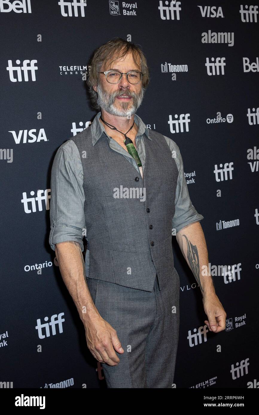 Guy Pearce attends the premiere of "The Convert" at the TIFF Bell ...