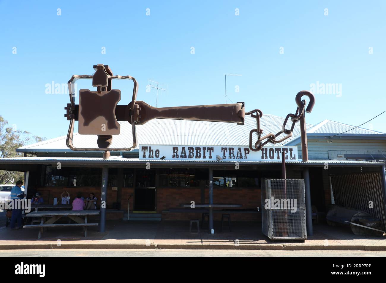 The Big Rabbit Trap at the Rabbit Trap Hotel, 1 Federation Street ...