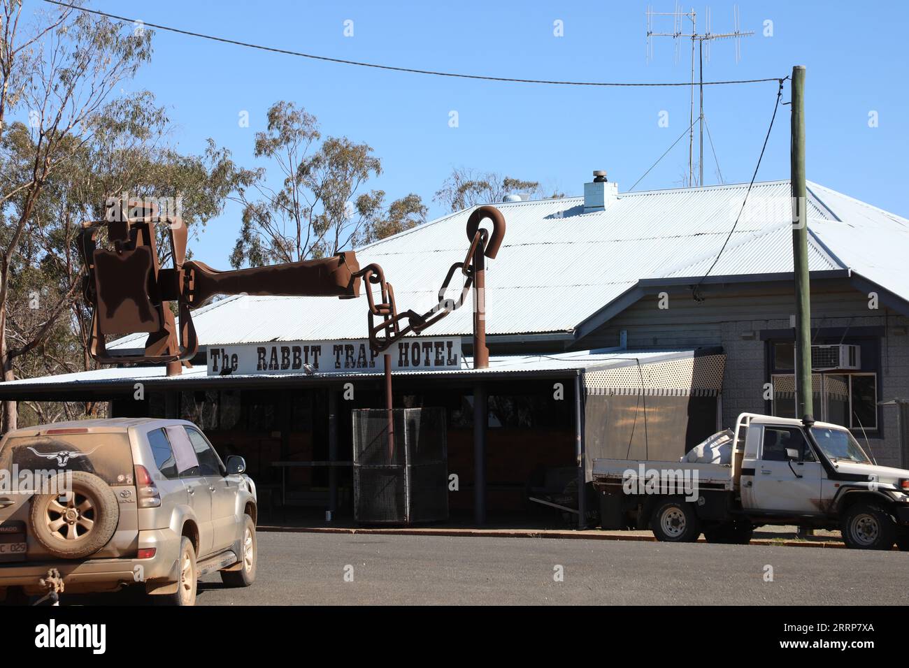 The Big Rabbit Trap at the Rabbit Trap Hotel, 1 Federation Street ...