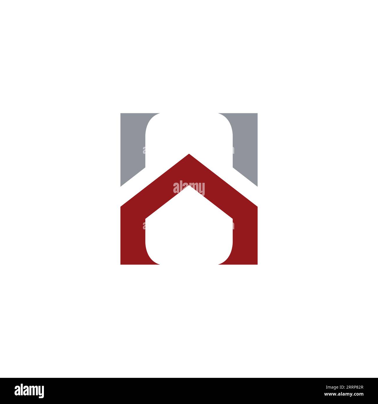 H real estate logo hi-res stock photography and images - Alamy