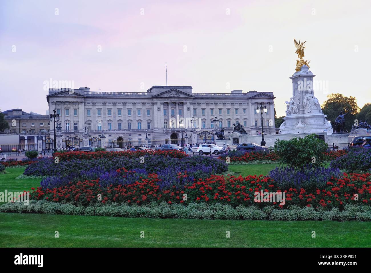 London, UK. 8th September, 2023. A general view of Buckingham Palace as ...