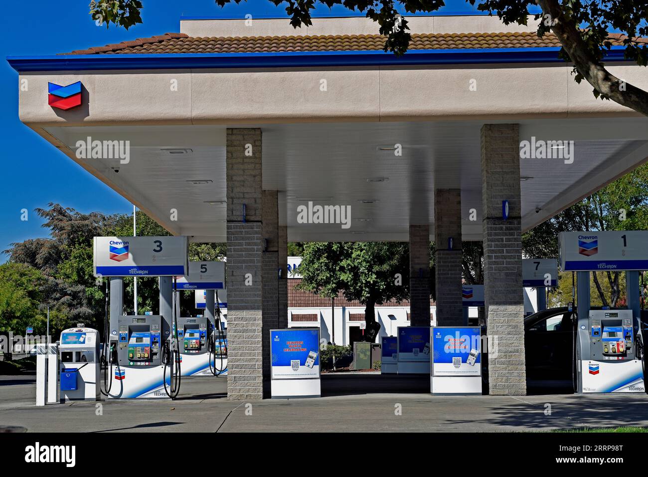 American gas pumps hi-res stock photography and images - Alamy