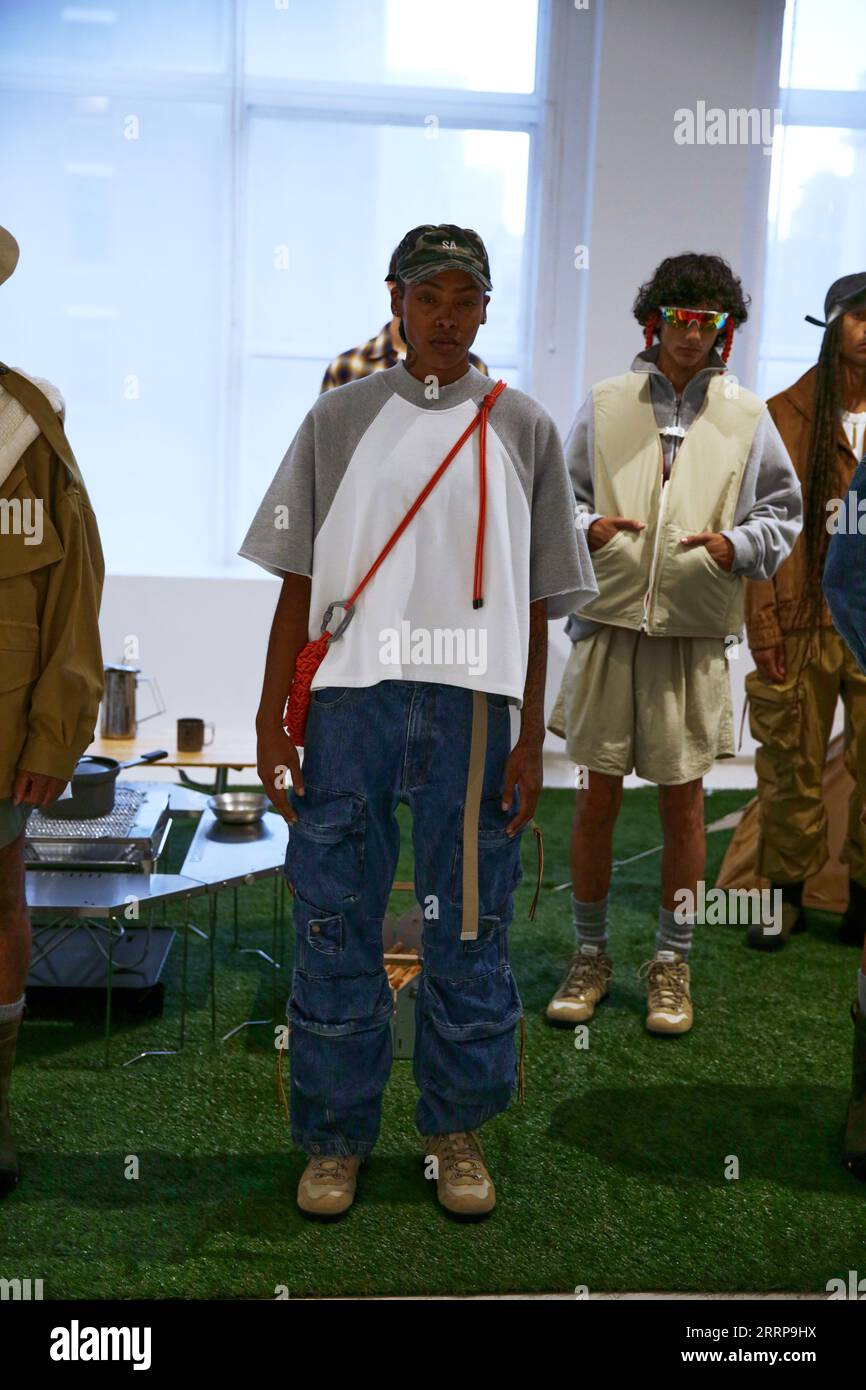 New York, New York, USA. 8th Sep, 2023. Sebastien Ami. by designers ...