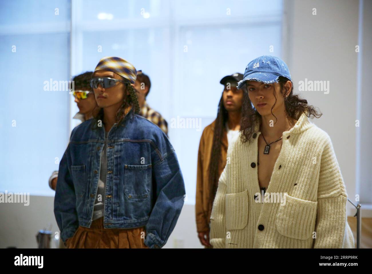 New York, New York, USA. 8th Sep, 2023. Sebastien Ami. by designers ...