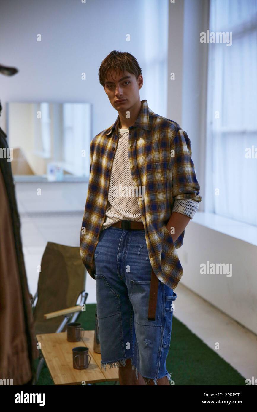 New York, New York, USA. 8th Sep, 2023. Sebastien Ami. by designers ...