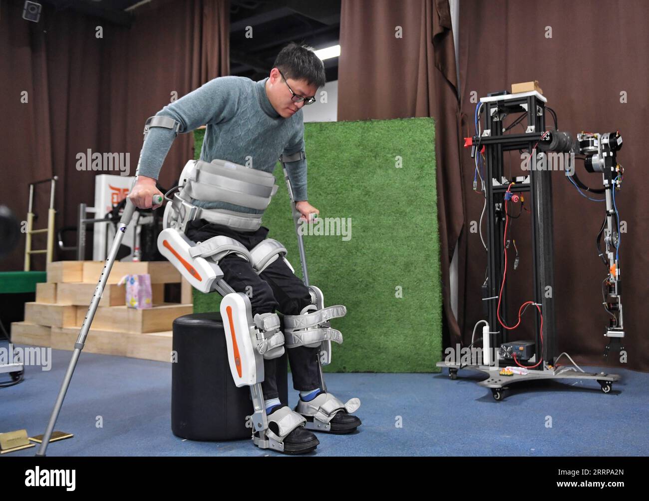 Exoskeleton Suit For Paraplegics