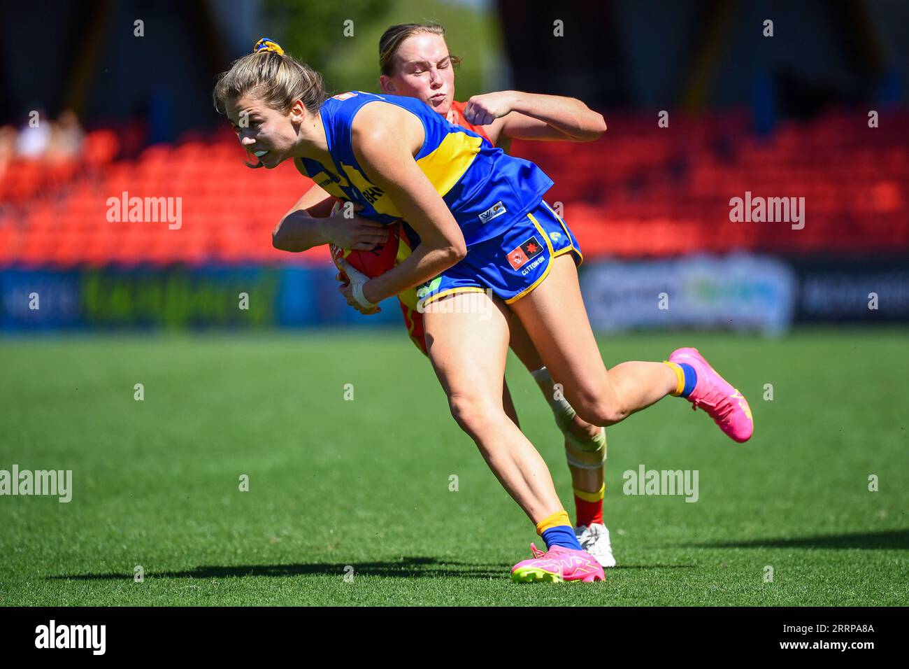 Gold Coast, Australia. 09th Sep, 2023. Ella Roberts of West Coast is ...