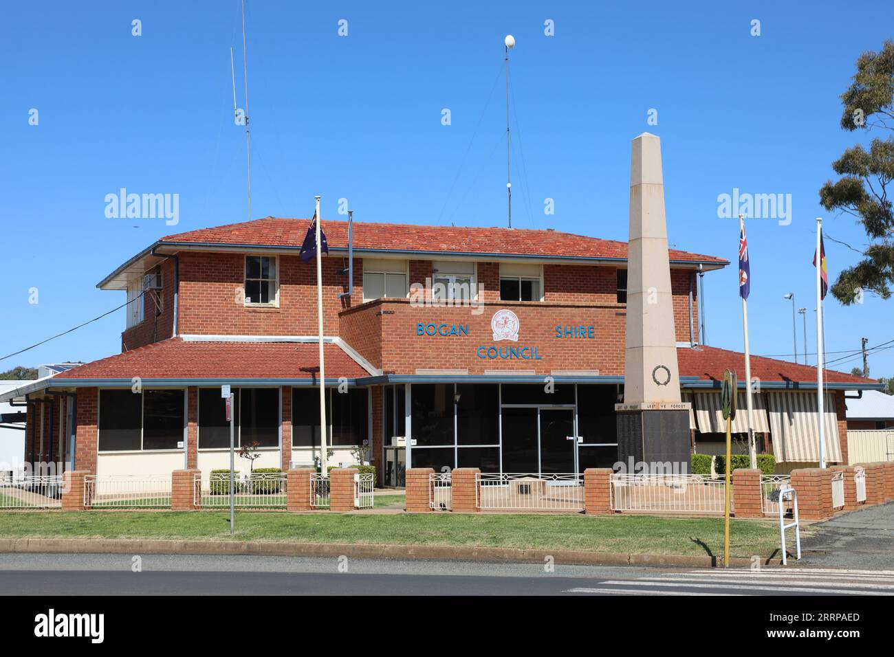Nyngan, a town in the Bogan Shire local government area within the ...