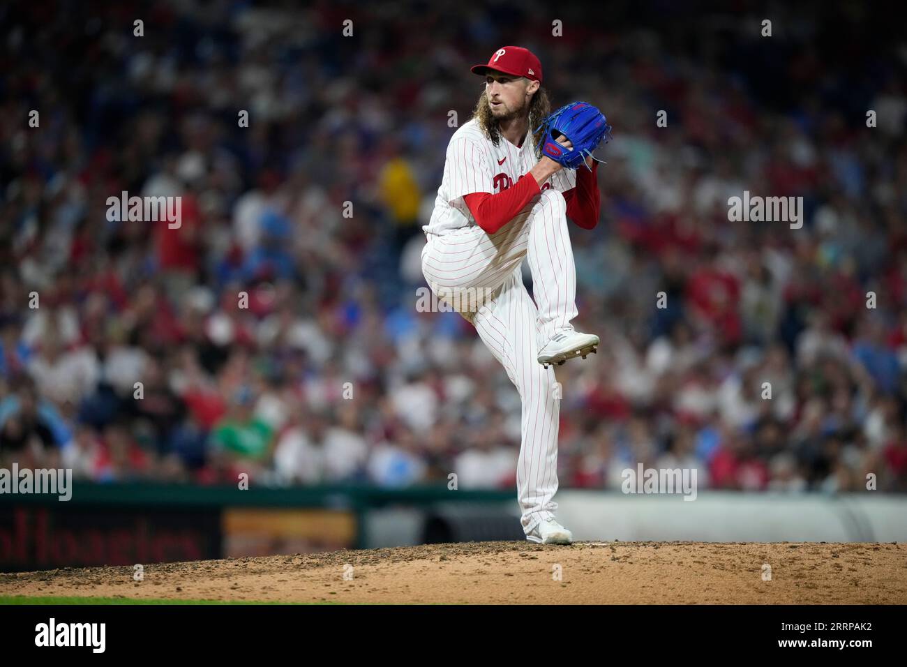 Philadelphia Phillies' Matt Strahm plays during a baseball game, Friday ...