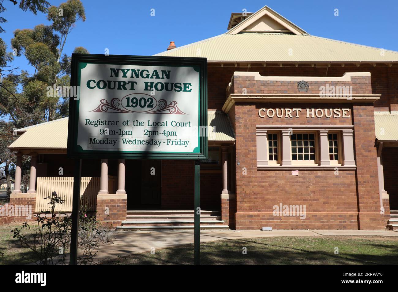 Nyngan, a town in the Bogan Shire local government area within the ...