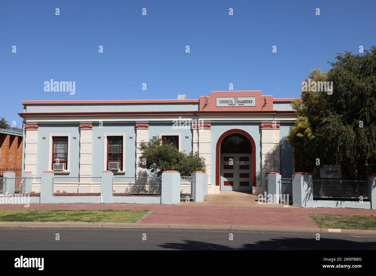 Nyngan, a town in the Bogan Shire local government area within the ...