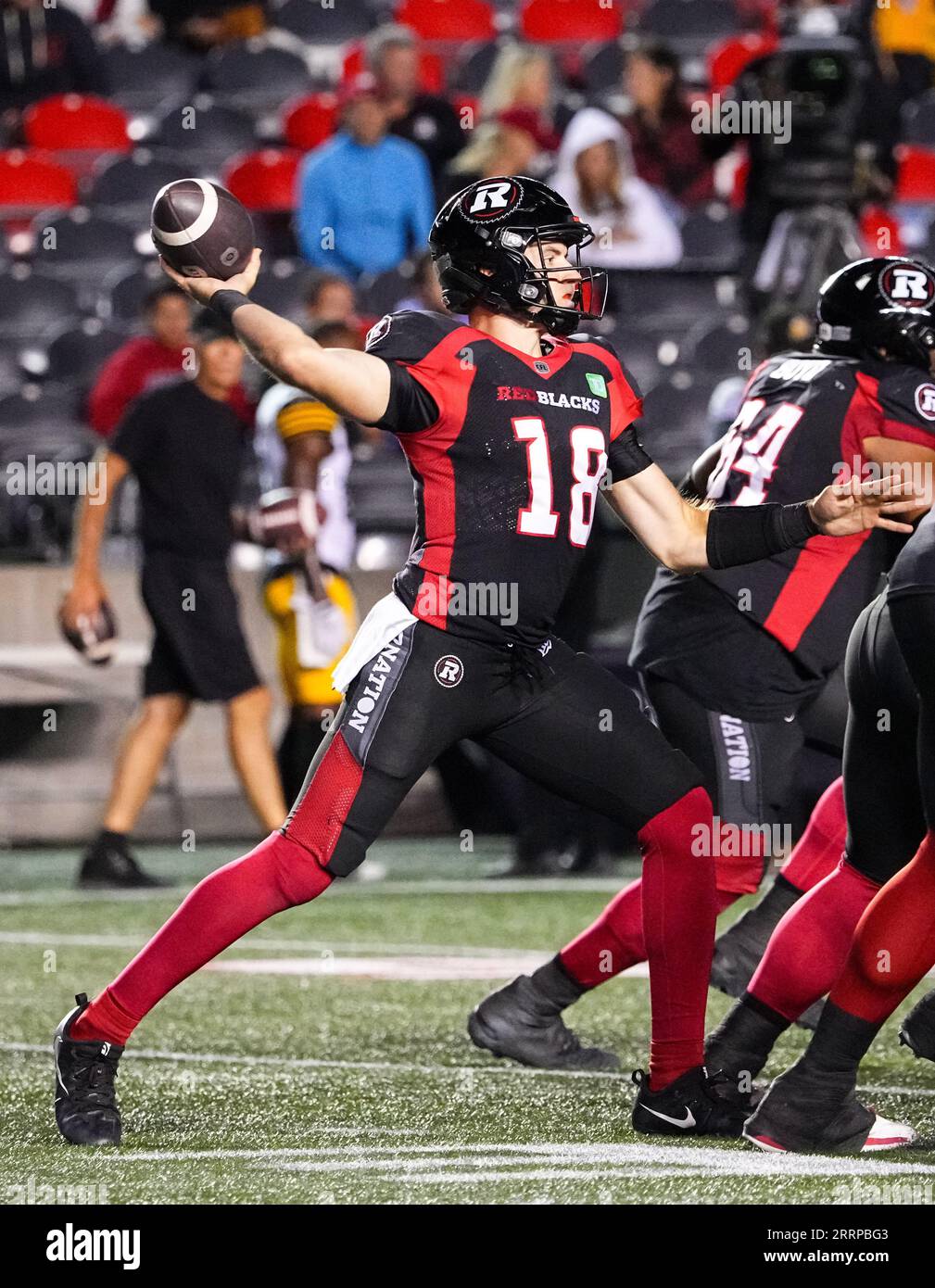 Ottawa, Canada. 08th Sep, 2023. Ottawa Redblacks quarterback Dustin ...