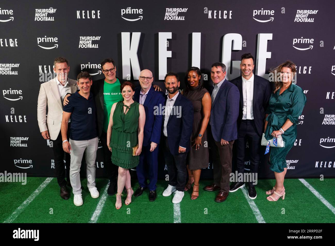 Jason Kelce poses for a photo with Matt Newman, Jay Marine, Don Argott ...
