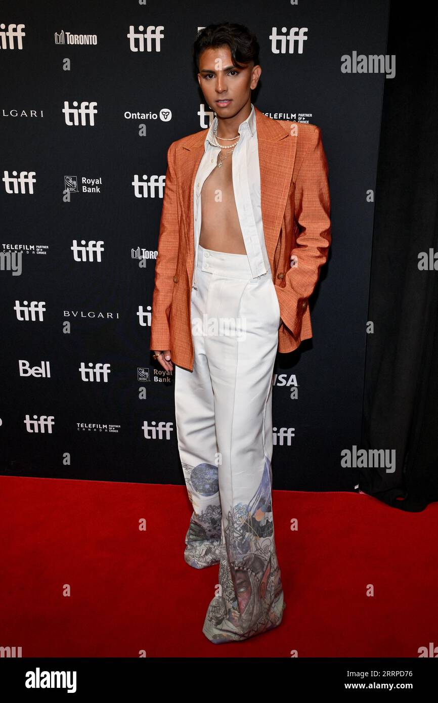 Toronto, Canada. 08th Sep, 2023. Jason Patel attending the premiere of ...