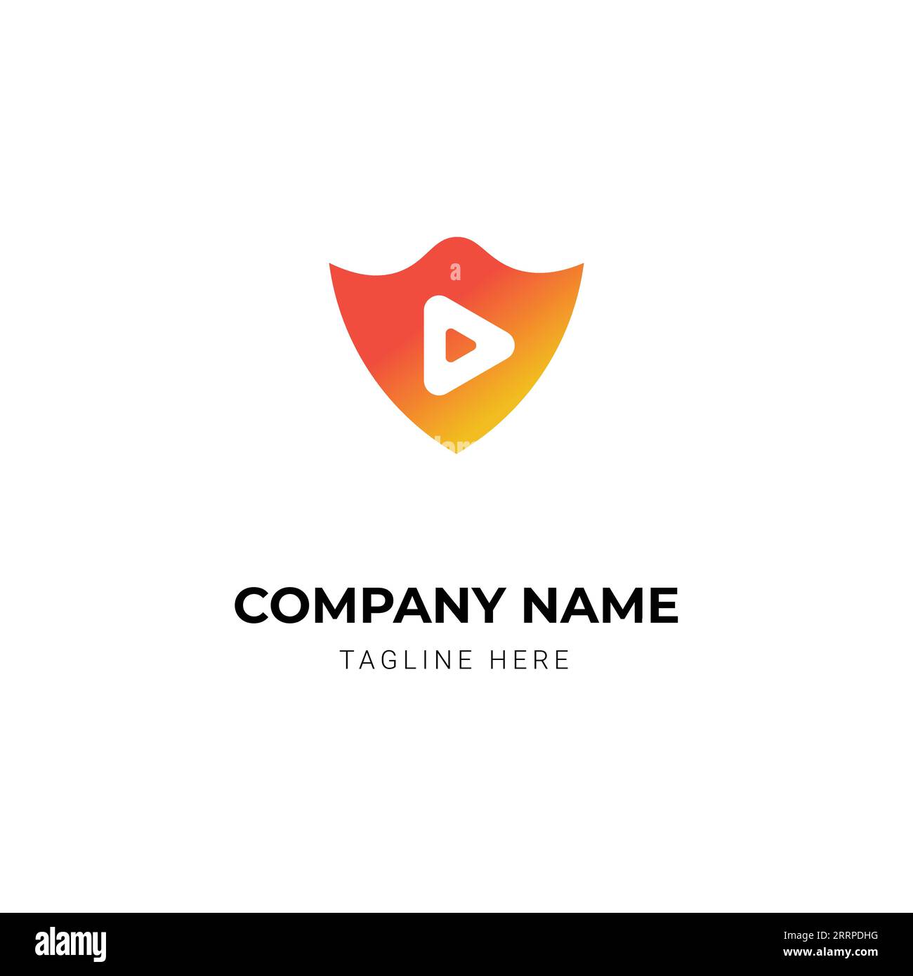 modern studio or play icon logo design for corporate company Stock ...
