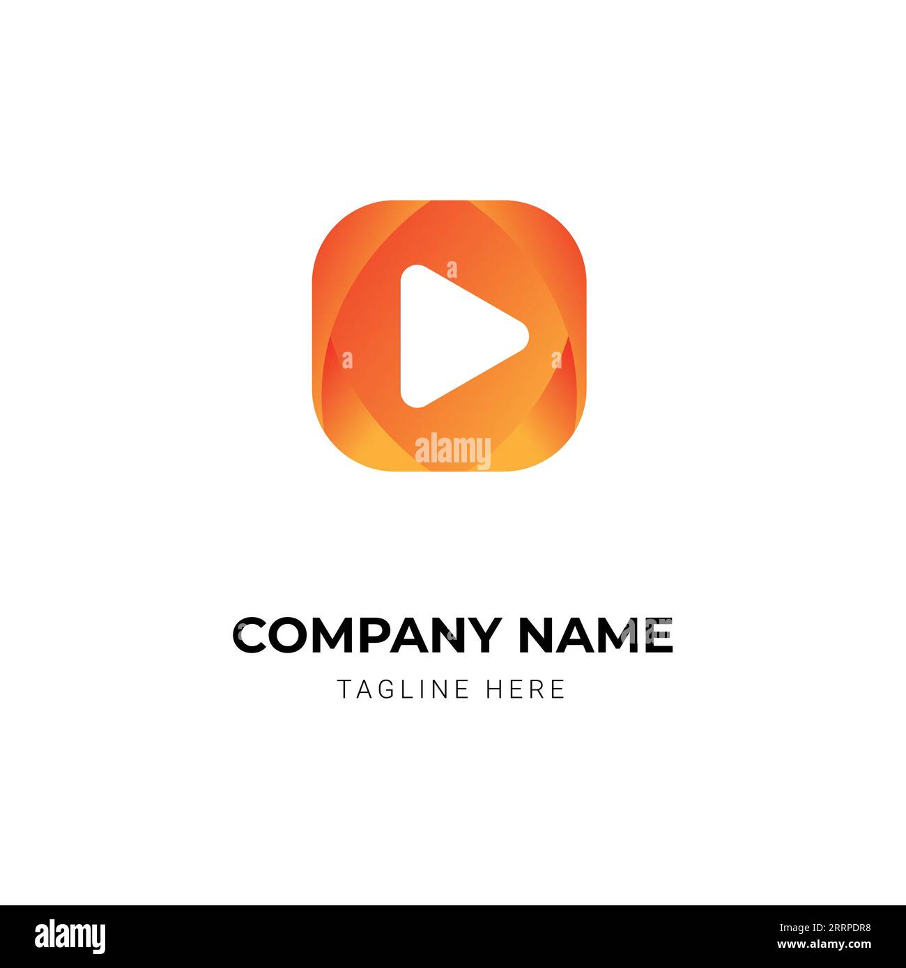 modern studio or play icon logo design for corporate company Stock ...
