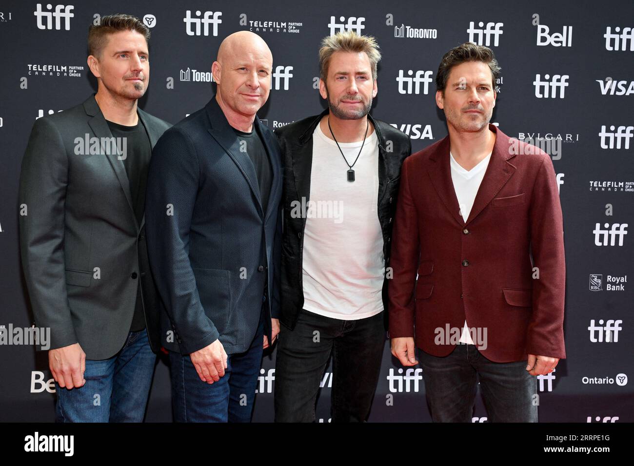 Toronto, Canada. 08th Sep, 2023. Nickelback band members Ryan Peake ...