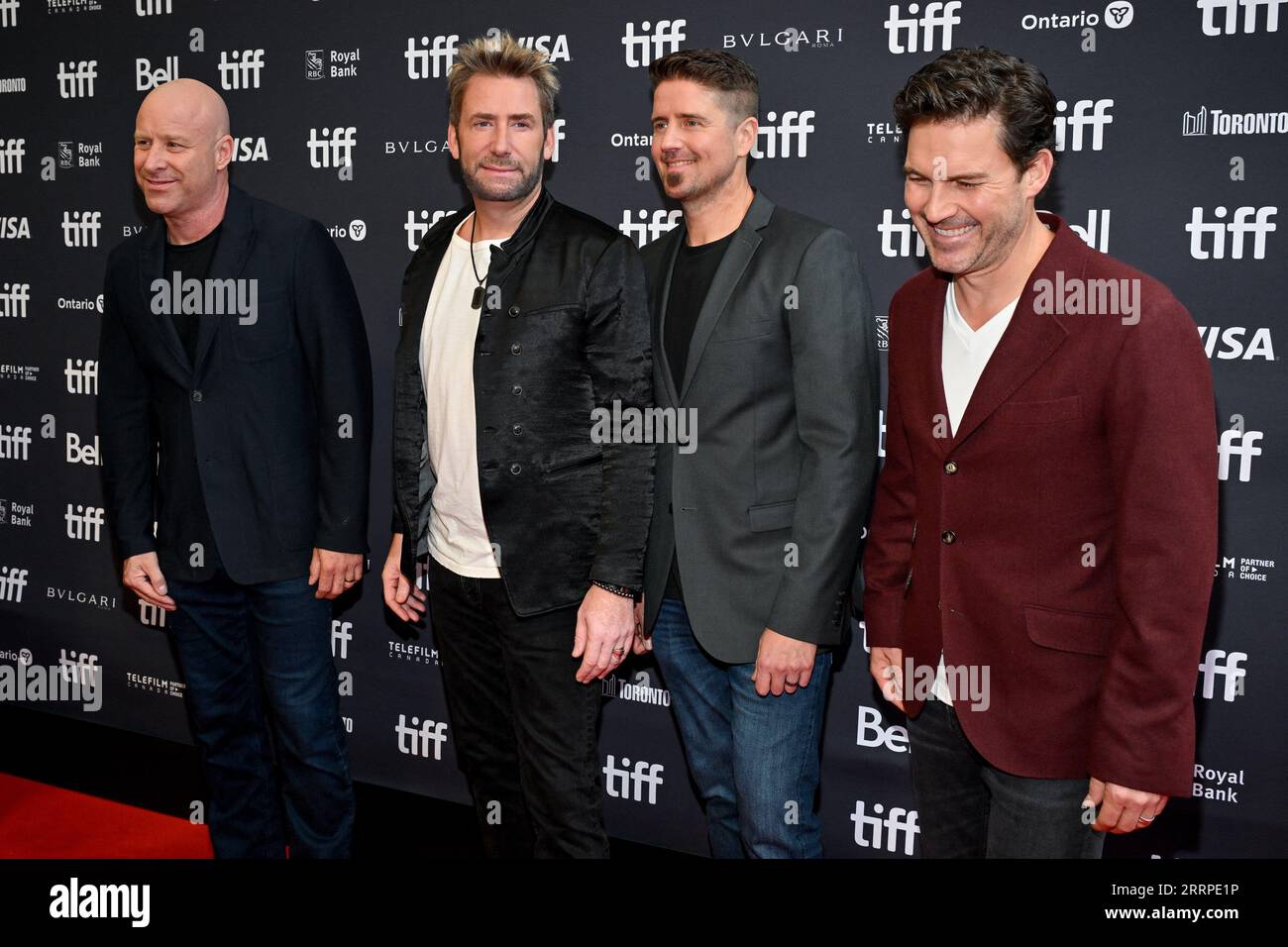 Toronto, Canada. 08th Sep, 2023. Nickelback band members Ryan Peake ...