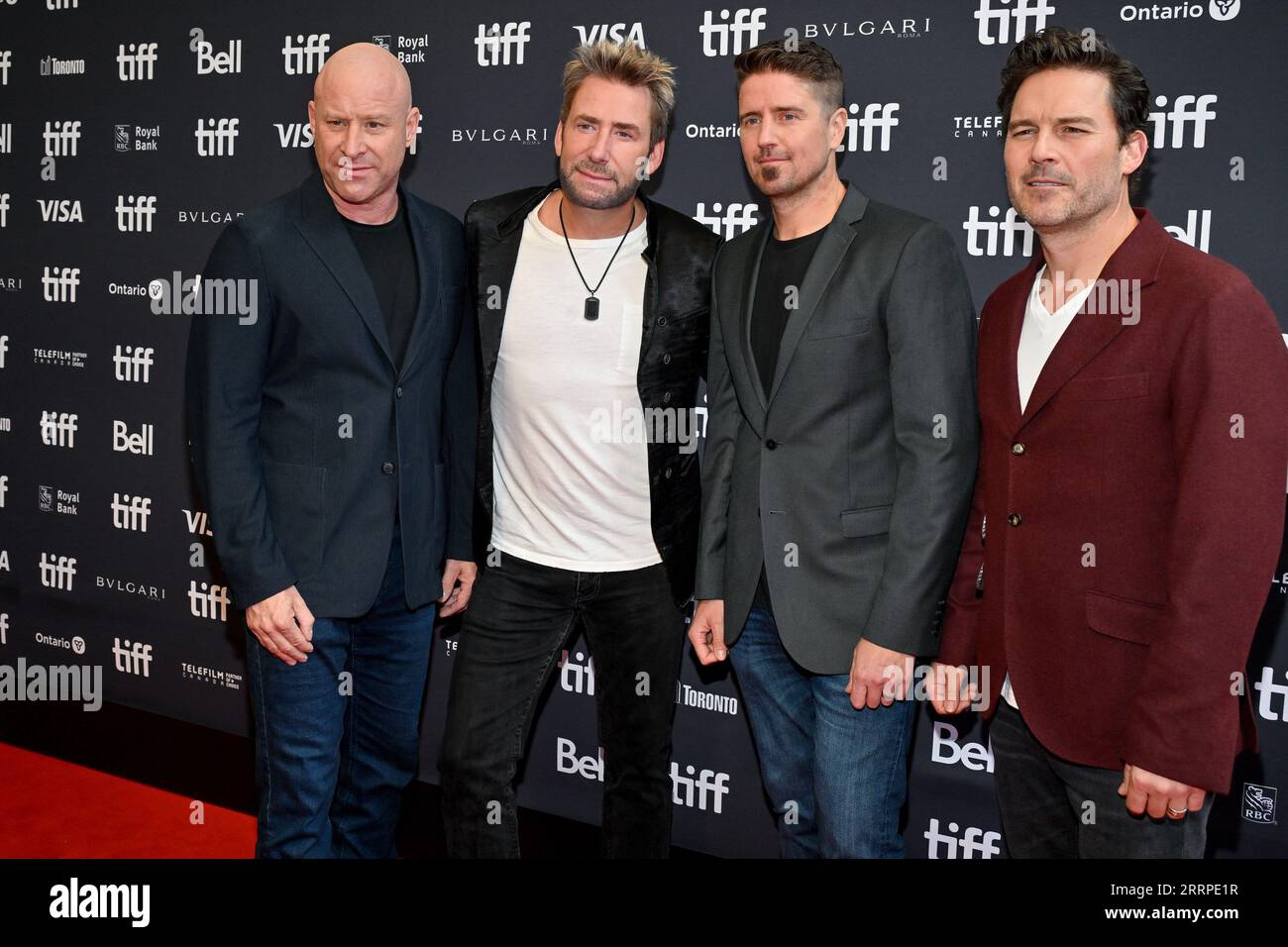 Toronto, Canada. 08th Sep, 2023. Nickelback band members Ryan Peake ...
