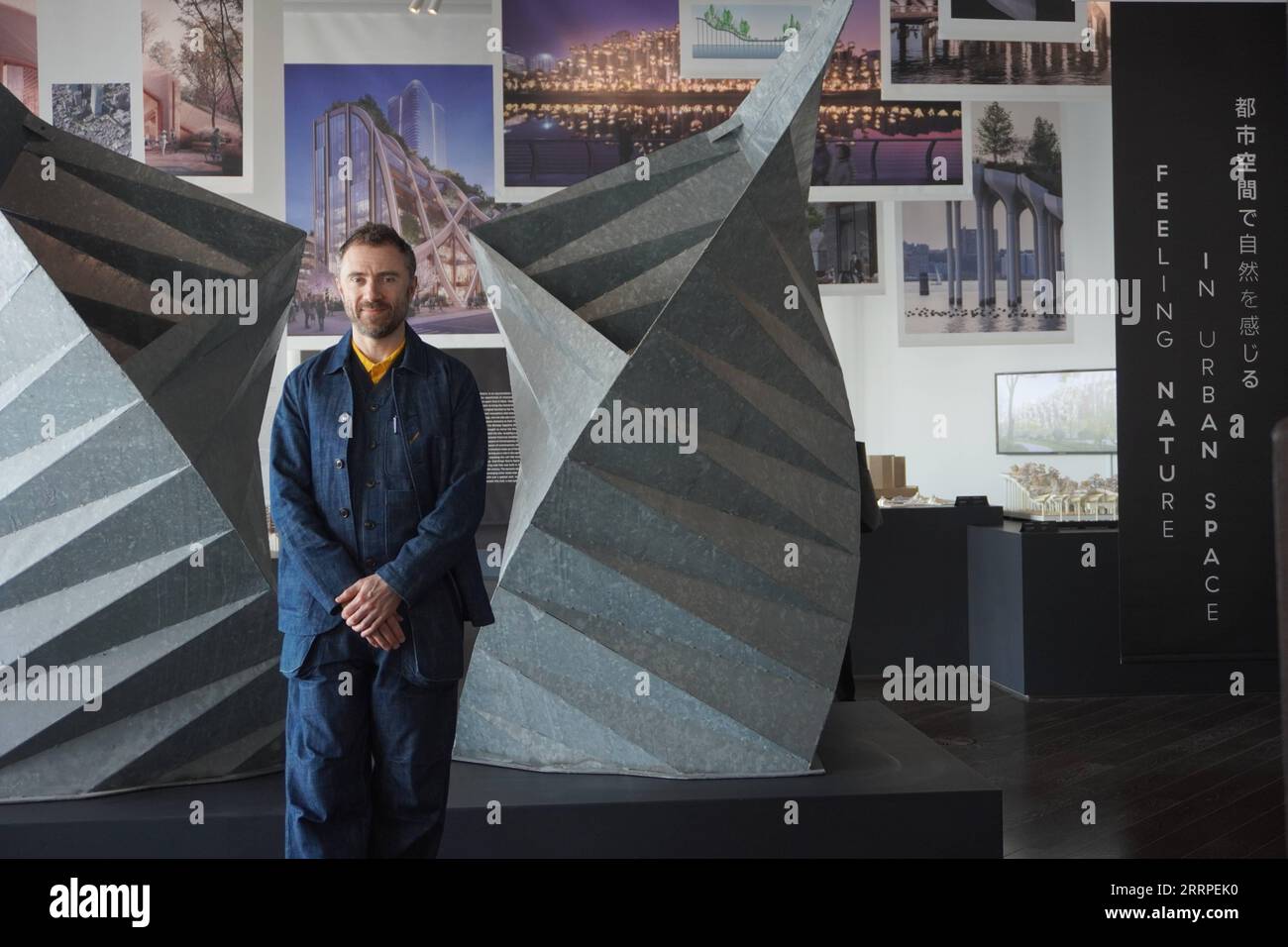 230317 -- TOKYO, March 17, 2023 -- Thomas Heatherwick is seen at the ...