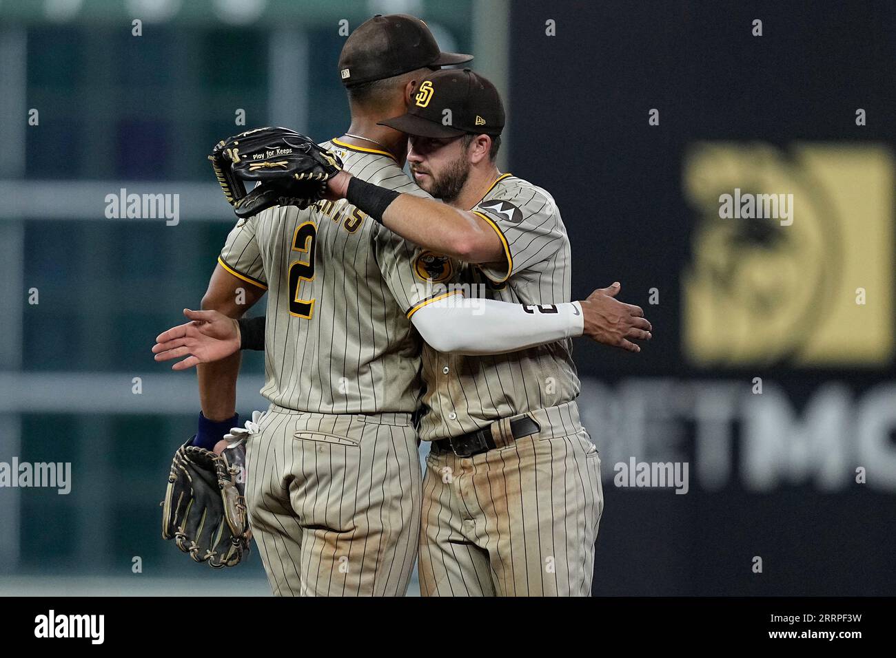 San Diego Padres shortstop Xander Bogaerts and second baseman Matthew ...