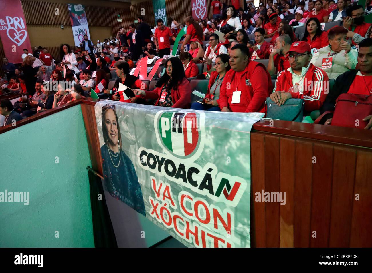 Mexico City, Mexico. 8th Sep, 2023. Members of the Institutional ...