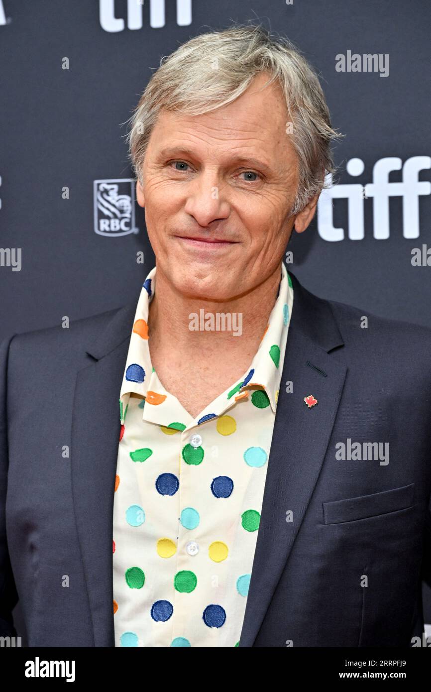 Toronto, Canada. 08th Sep, 2023. Viggo Mortensen attending the premiere ...