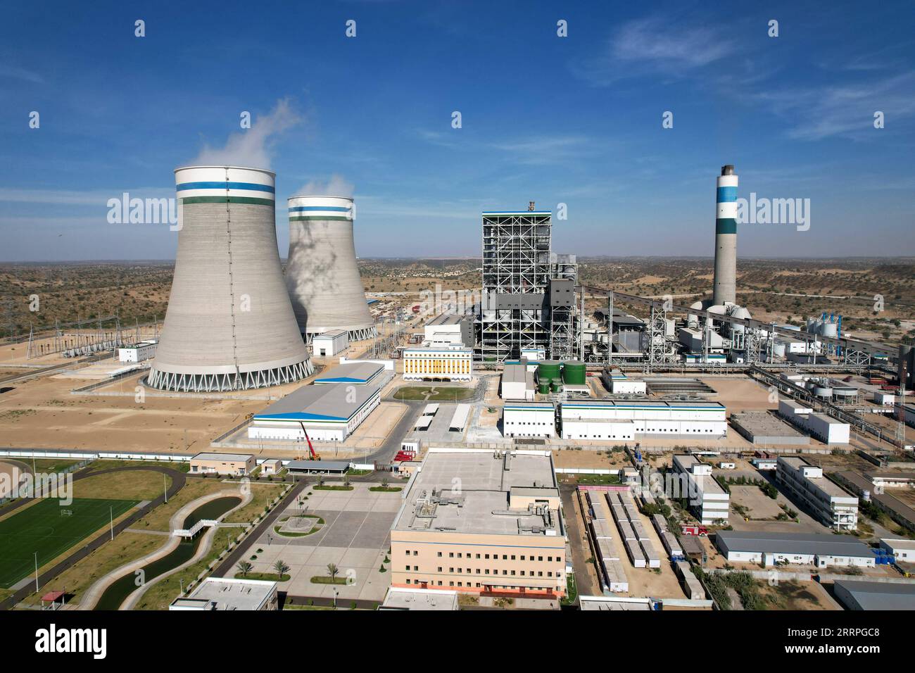 230323 -- THARPARKAR, March 23, 2023 -- This aerial photo taken on Feb ...