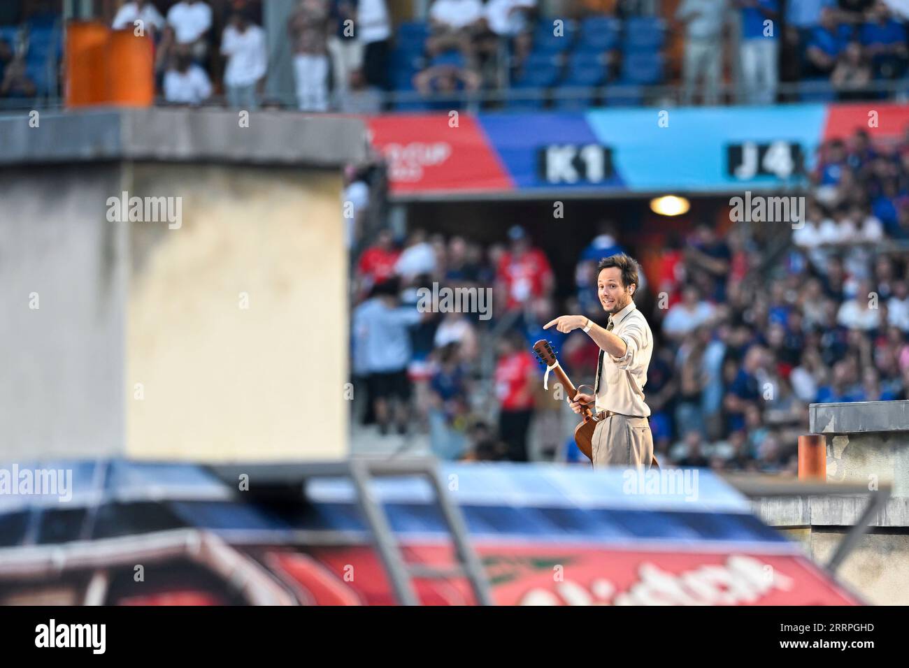 Paris, France. 08th Sep, 2023. Vianney Bureau during the Rugby World ...