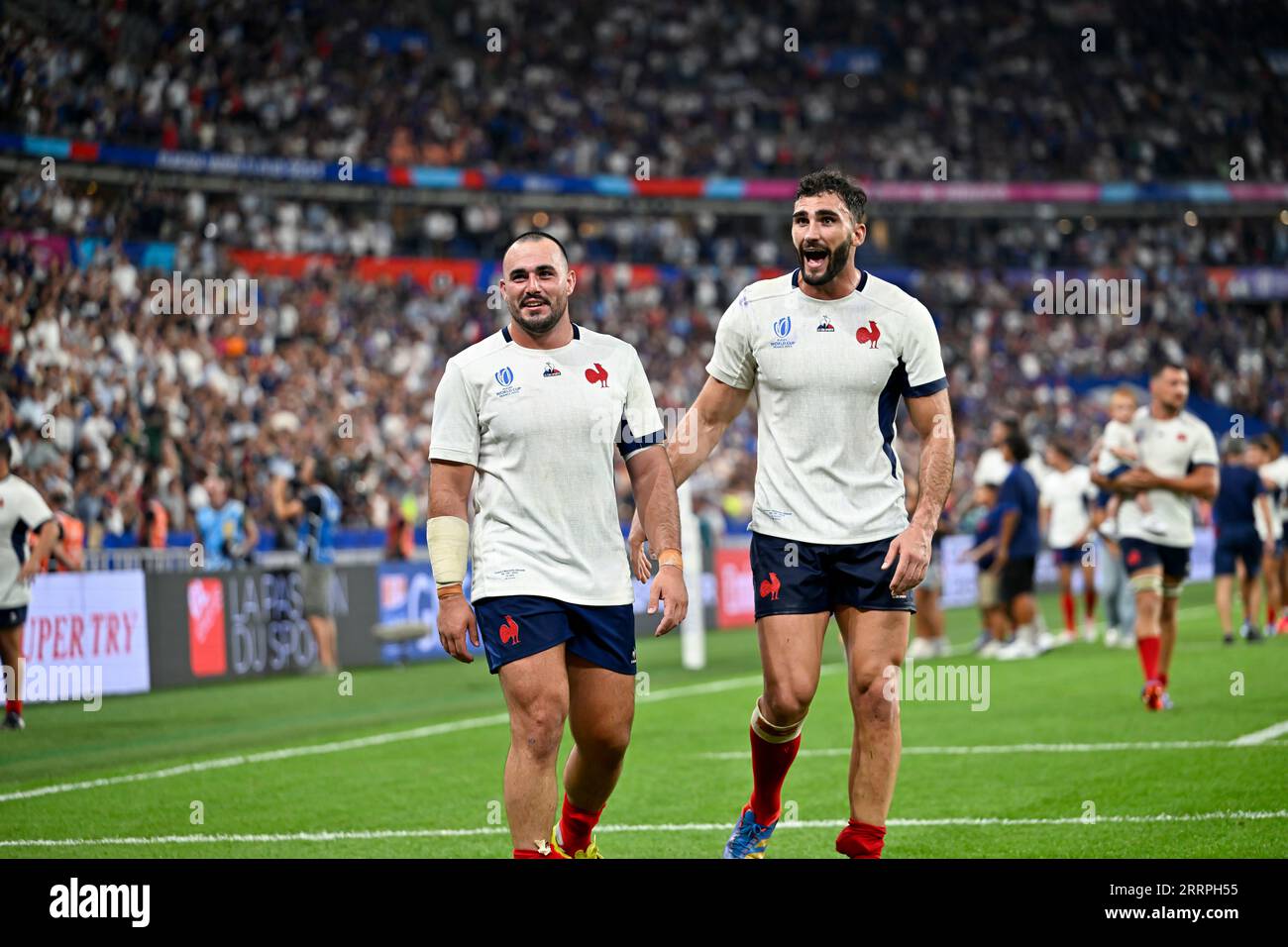 Paris, France. 08th Sep, 2023. Jean-Baptiste Gros and Charles Ollivon ...